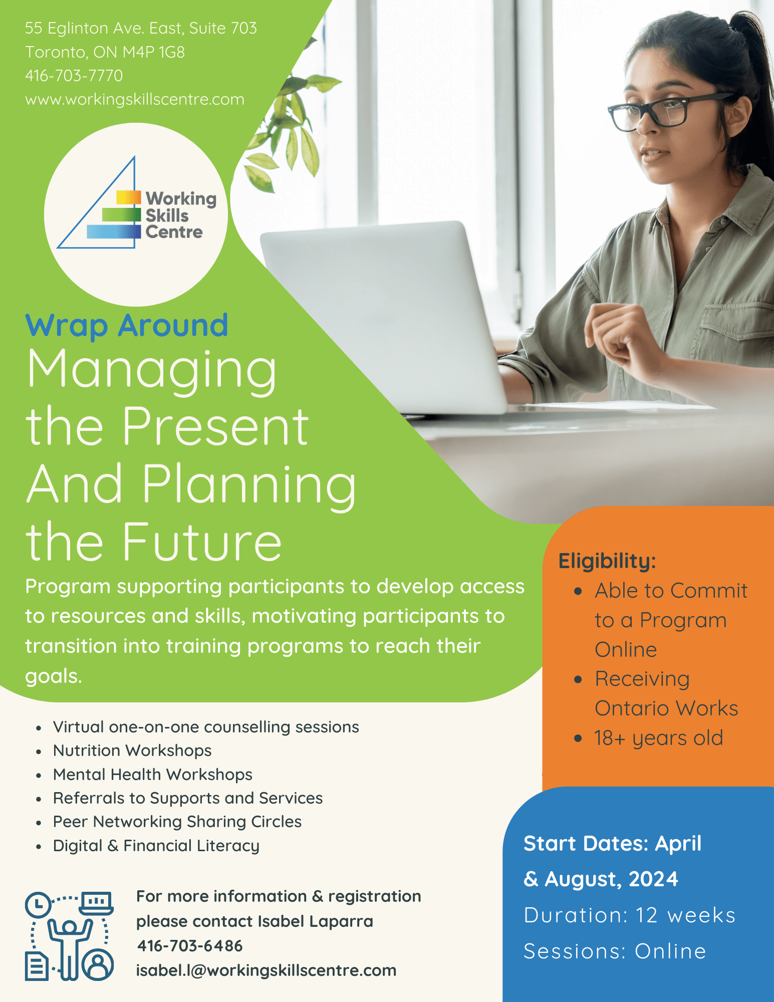 Wrap Around Program – WSC | Working Skills Centre